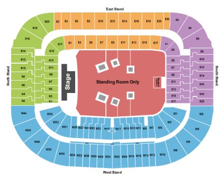 Murrayfield Stadium Tickets and Murrayfield Stadium Seating Chart - Buy ...