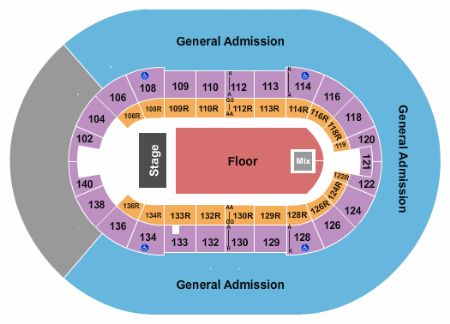 North Charleston Coliseum Tickets and North Charleston Coliseum Seating ...