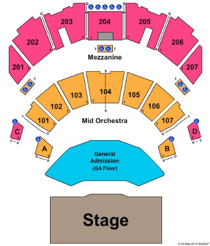 Revel Ovation Hall Tickets and Revel Ovation Hall Seating Chart - Buy ...