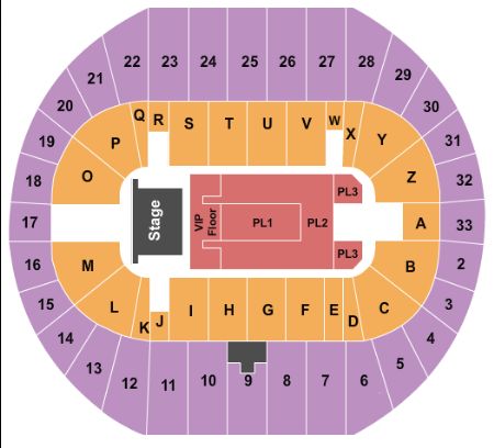 Pacific Coliseum Tickets and Pacific Coliseum Seating Chart - Buy ...