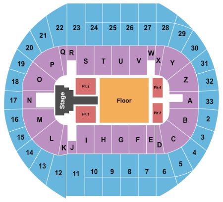 Pacific Coliseum Tickets and Pacific Coliseum Seating Chart - Buy ...