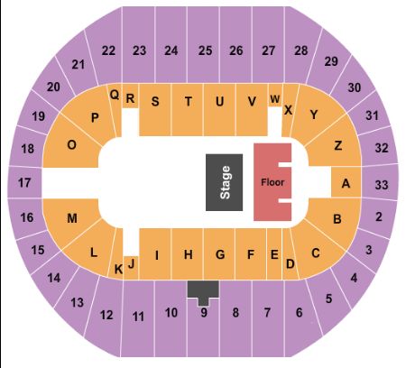 Pacific Coliseum Tickets and Pacific Coliseum Seating Chart - Buy ...