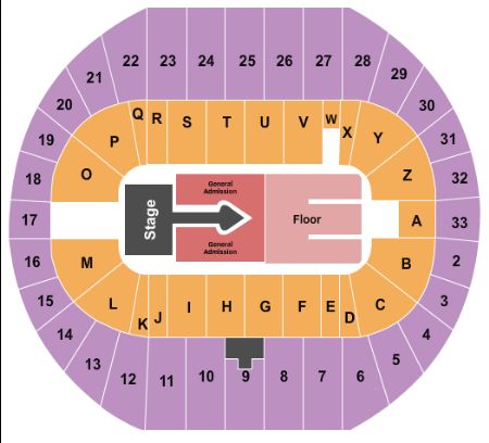 Pacific Coliseum Tickets and Pacific Coliseum Seating Chart - Buy ...