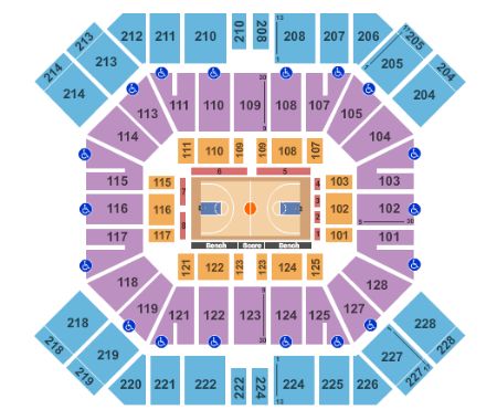 Pan American Center Tickets and Pan American Center Seating Chart - Buy ...