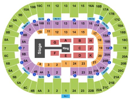 Valley View Casino Center Tickets and Valley View Casino Center Seating ...