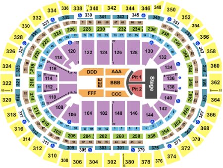Pepsi Center Tickets and Pepsi Center Seating Chart - Buy Pepsi Center ...