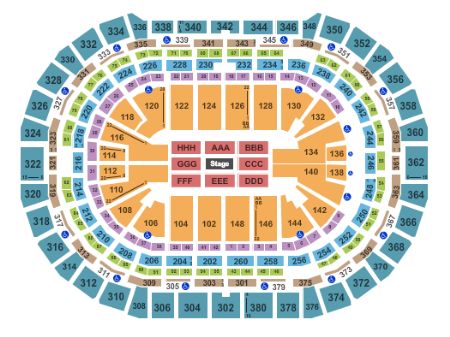 Pepsi Center Tickets and Pepsi Center Seating Chart - Buy Pepsi Center ...