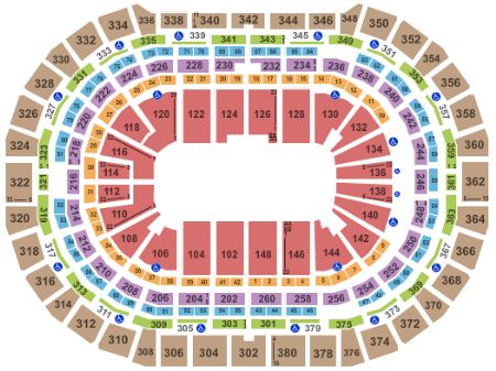Pepsi Center Tickets and Pepsi Center Seating Chart - Buy Pepsi Center ...