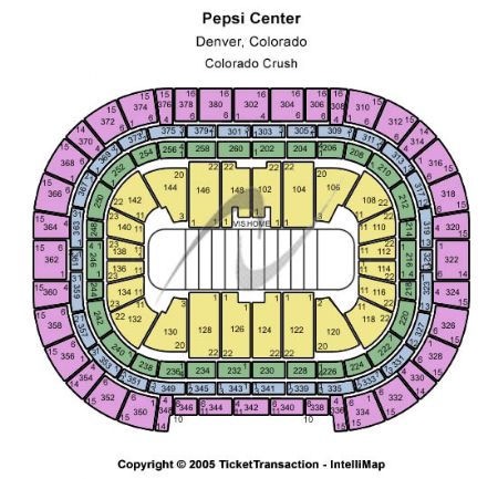 Pepsi Center Tickets and Pepsi Center Seating Chart - Buy Pepsi Center ...