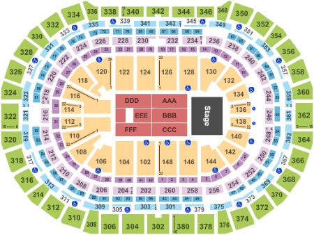 Pepsi Center Tickets and Pepsi Center Seating Chart - Buy Pepsi Center ...