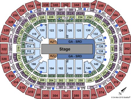 Pepsi Center Tickets and Pepsi Center Seating Chart - Buy Pepsi Center ...