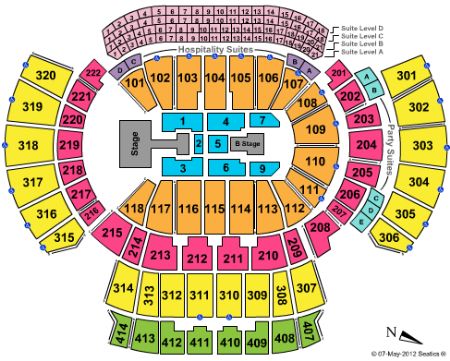 Philips Arena Tickets and Philips Arena Seating Chart - Buy Philips ...