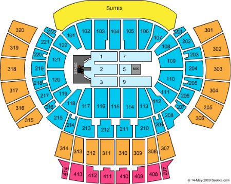 Philips Arena Tickets and Philips Arena Seating Chart - Buy Philips ...