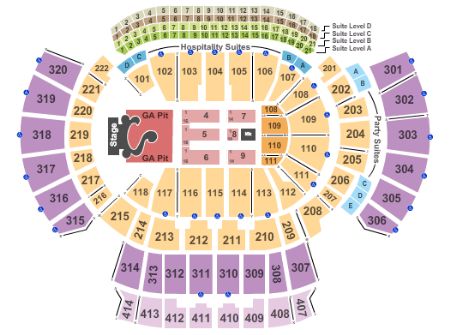 Philips Arena Tickets and Philips Arena Seating Chart - Buy Philips ...