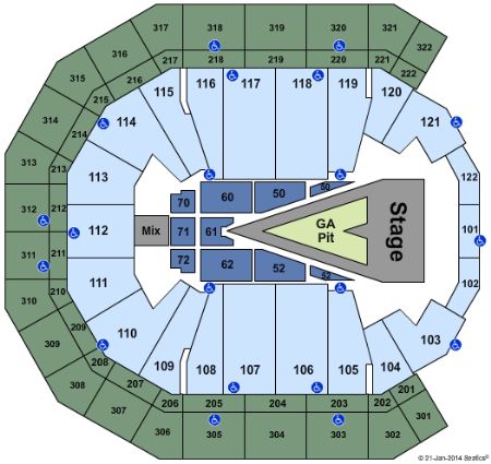 Pinnacle Bank Arena Tickets and Pinnacle Bank Arena Seating Chart - Buy ...