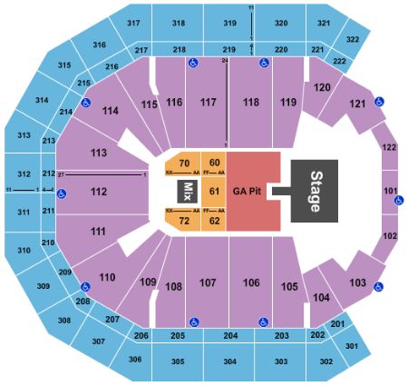 Pinnacle Bank Arena Tickets and Pinnacle Bank Arena Seating Chart - Buy ...