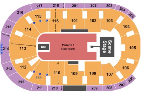 Place Bell Tickets and Place Bell Seating Chart - Buy Place Bell Laval ...