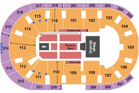 Place Bell Tickets and Place Bell Seating Chart - Buy Place Bell Laval ...