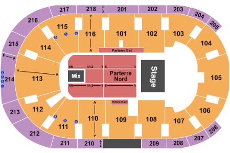 Place Bell Tickets and Place Bell Seating Chart - Buy Place Bell Laval ...