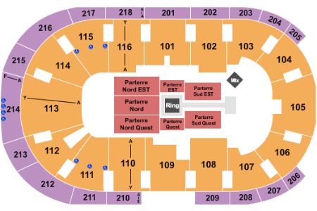Place Bell Tickets and Place Bell Seating Chart - Buy Place Bell Laval ...