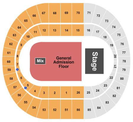 Portland Veterans Memorial Coliseum Tickets and Portland Veterans ...