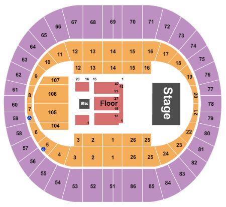 Portland Veterans Memorial Coliseum Tickets and Portland Veterans ...