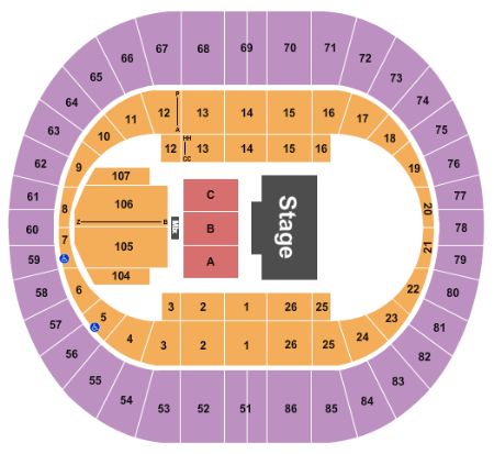 Portland Veterans Memorial Coliseum Tickets and Portland Veterans ...