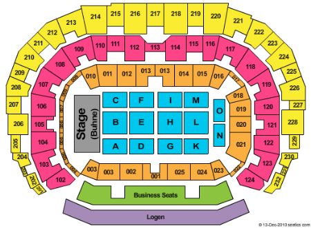 Iss Dome Tickets and Iss Dome Seating Chart - Buy Iss Dome Düsseldorf ...