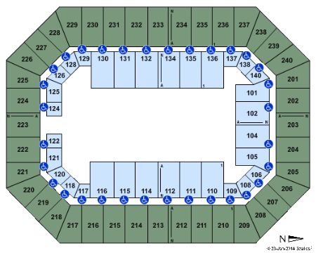 Baton Rouge River Center Arena Tickets and Baton Rouge River Center ...