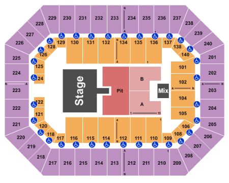 Baton Rouge River Center Arena Tickets and Baton Rouge River Center ...