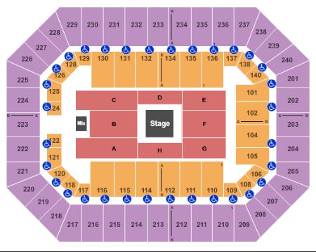 Baton Rouge River Center Arena Tickets and Baton Rouge River Center ...