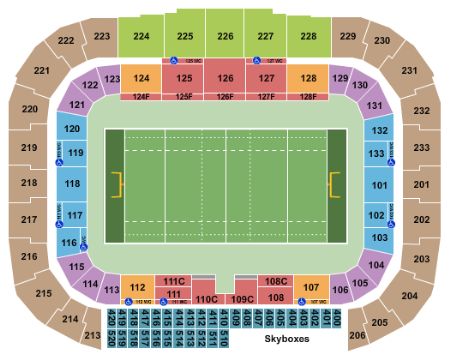 Red Bull Arena - NJ Tickets and Red Bull Arena - NJ Seating Chart - Buy ...