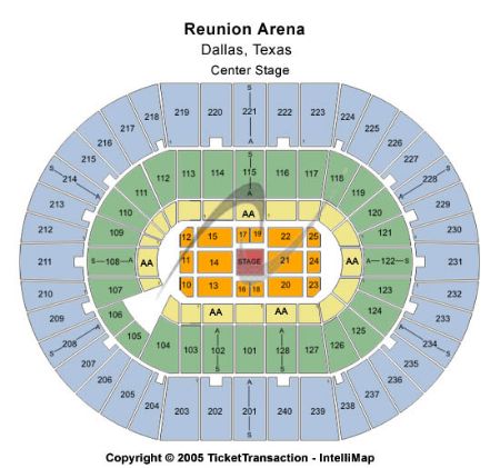 Reunion Arena Tickets and Reunion Arena Seating Chart - Buy Reunion ...
