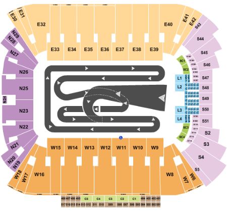 Rice Eccles Stadium Tickets and Rice Eccles Stadium Seating Chart - Buy ...