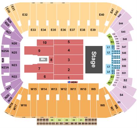 Rice Eccles Stadium Tickets and Rice Eccles Stadium Seating Chart - Buy ...