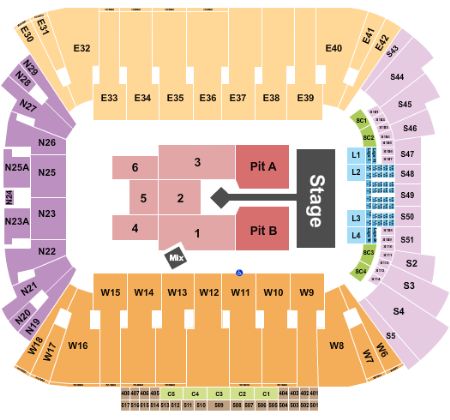Rice Eccles Stadium Tickets and Rice Eccles Stadium Seating Chart - Buy ...