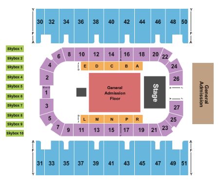 Rimrock Auto Arena Tickets and Rimrock Auto Arena Seating Chart - Buy ...