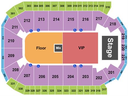 Santa Ana Star Center Tickets and Santa Ana Star Center Seating Chart ...