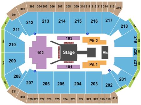 Santa Ana Star Center Tickets and Santa Ana Star Center Seating Chart ...