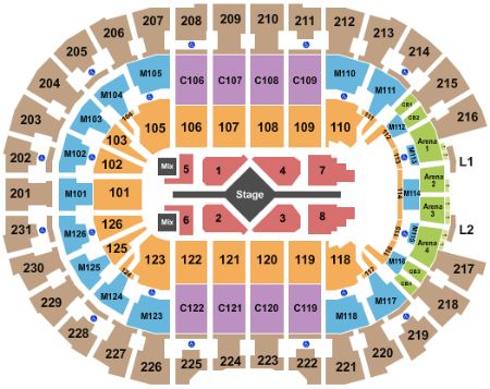 Quicken Loans Arena Tickets and Quicken Loans Arena Seating Chart - Buy Quicken Loans Arena ...