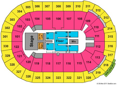 Rogers Arena Tickets and Rogers Arena Seating Chart - Buy Rogers Arena ...