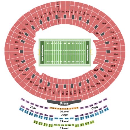 UCLA Bruins vs. Minnesota Golden Gophers Tickets - 10/12/2024 - Rose ...