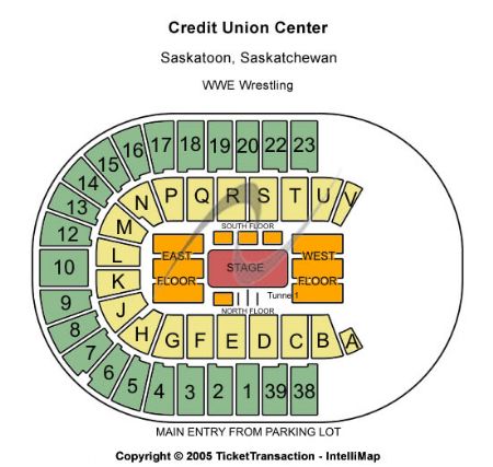 Credit Union Centre Place Tickets and Credit Union Centre Place Seating ...
