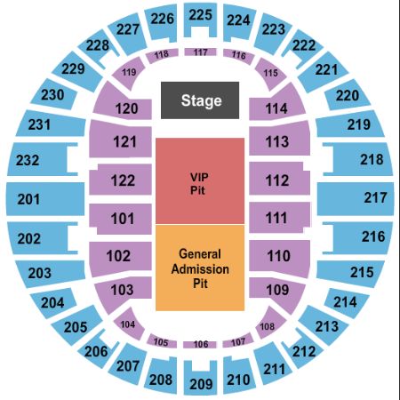 Scope Arena Tickets and Scope Arena Seating Chart - Buy Scope Arena ...
