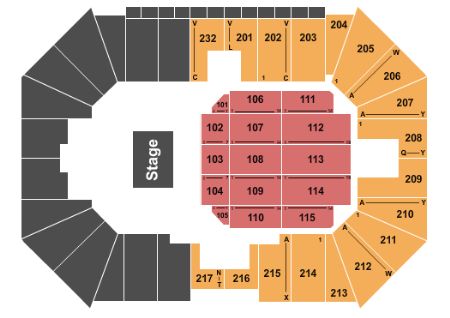 Silver Spurs Arena Tickets and Silver Spurs Arena Seating Chart - Buy ...