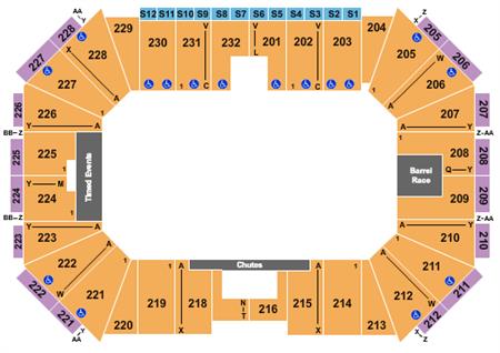 Silver Spurs Arena Tickets and Silver Spurs Arena Seating Chart - Buy ...