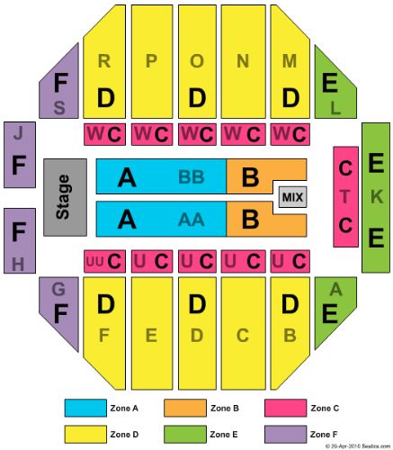 Sioux Falls Arena Tickets and Sioux Falls Arena Seating Chart - Buy ...