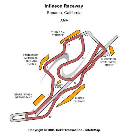 Sonoma Raceway Tickets and Sonoma Raceway Seating Chart - Buy Sonoma ...