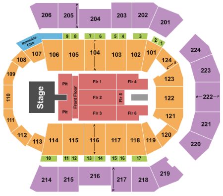Spokane Arena Tickets and Spokane Arena Seating Chart - Buy Spokane ...