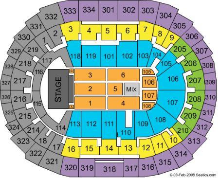 Staples Center Tickets and Staples Center Seating Chart - Buy Staples ...